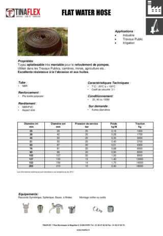 5.Flat-Water-Hose - Tinaflex